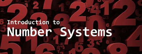 Introduction To Number Systems Digital Detective