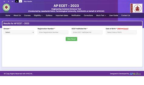 AP ECET Results Declared Heres How To Check AP ECET Score On Cets Apsche Ap Gov In