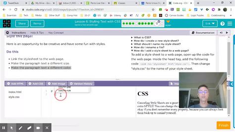 Html Lesson 6 Level 10 Youtube