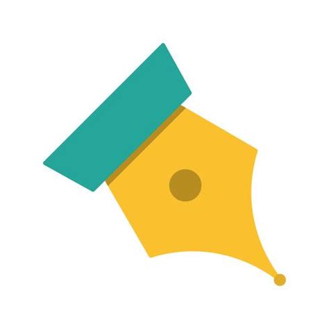 Nib Vector Icon Vector Art At Vecteezy