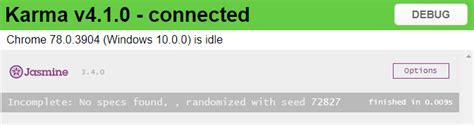 Jasmine In Angular 2 No Specs Found Stack Overflow