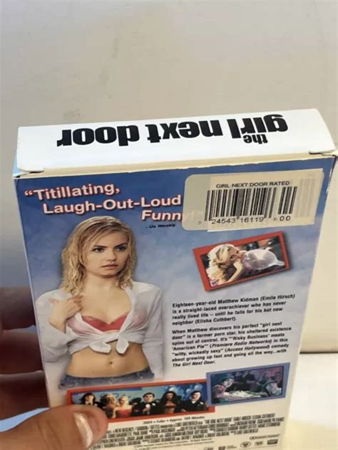 The Girl Next Door Vhs 2004 Elisha Cuthbert Emile Hirsch 2895