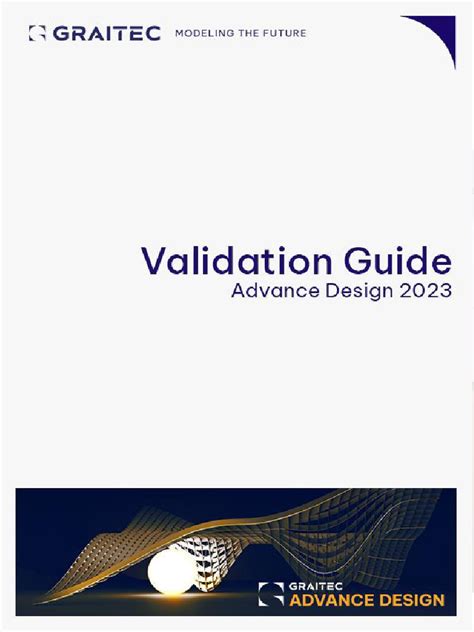 Advance Design Validation Guide 2023 Volume I Pdf Beam Structure Bending