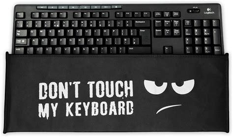 Kwmobile Keyboard Cover Compatible With Logitech Mk Wireless Dust Cover Pc Keyboard Fabric