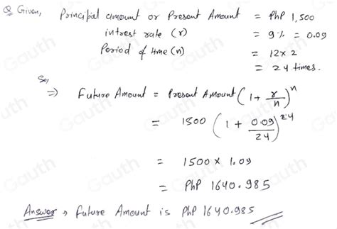 Solved Money Is Worth 9 Compounded Semi Annually What Is The Future Value Of An Annuity