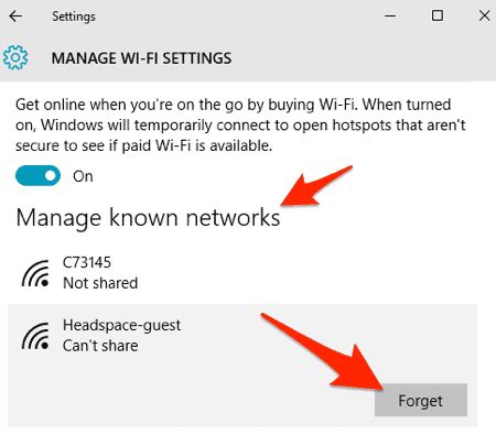 How To Delete Or Forget A WiFi Network In Windows