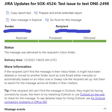 can t receive notification e mail using jira data center software