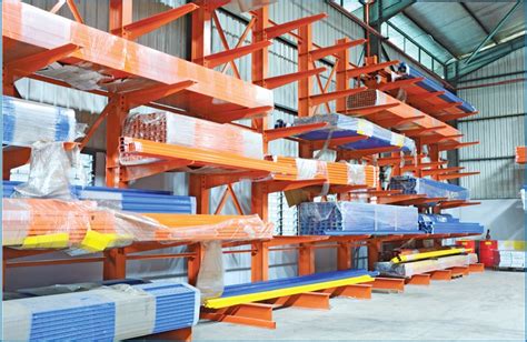 Cantilever Racking System Maximizing Storage Space