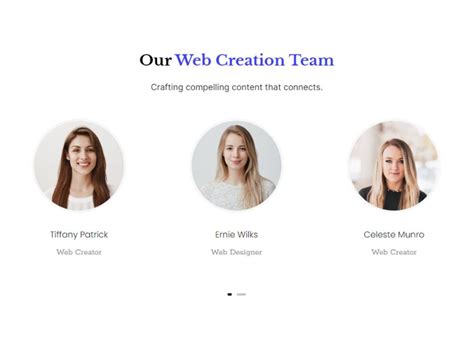 team member carousel with overlay on hover unlimited elements for elementor