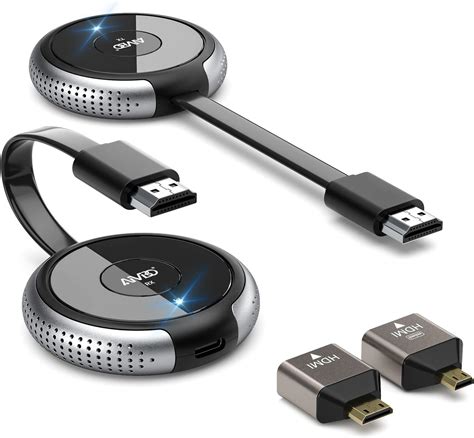 Amazon ワイヤレス Hdmi 無線 送受信機 [aimibo新型usb C出力追加] ワイヤレスhdmi エクステンダー 1080p解像度 設定不要 5g 50m対応 Hdmi 無線