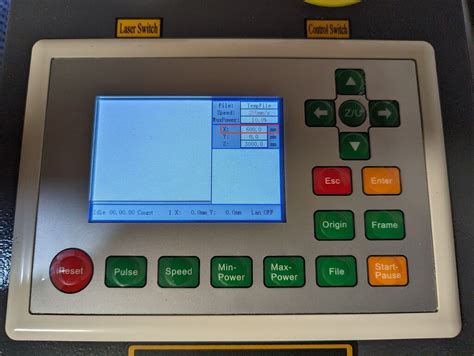 Omtech 60w Co2 Laser Calibration X Axis Issue Community Laser Talk Lightburn Software Forum