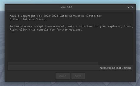 Maui — Packing Modules As Executable Luau Scripts Community Resources Developer Forum Roblox