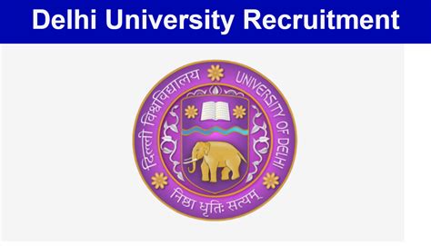 Delhi University 111 Assistant Professor Job Vacancy Apply Online