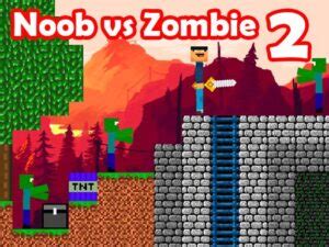 Play Noob Vs Zombie Game Online For FREE MAGBEI GAMES