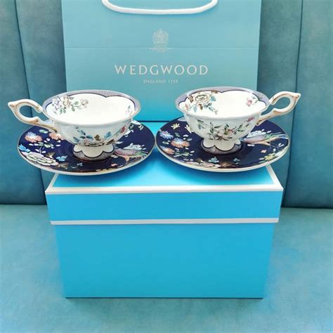 웨지우드 웨지우드 홍차잔 커피잔 2인조 원더러스트 위시버킷