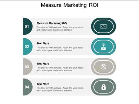 Measure Marketing ROI Ppt PowerPoint Presentation Infographic Template Templates Cpb