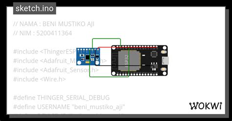 Detektor Gempa Wokwi Esp32 Stm32 Arduino Simulator