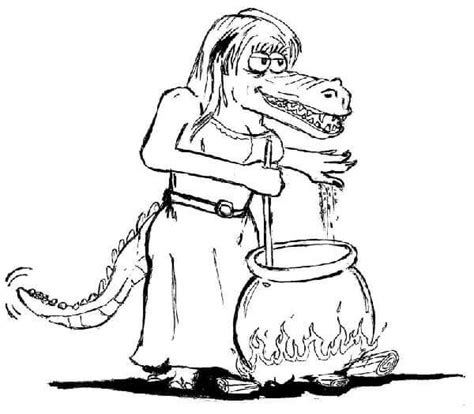 Desenhos De Cuca Para Imprimir E Colorir