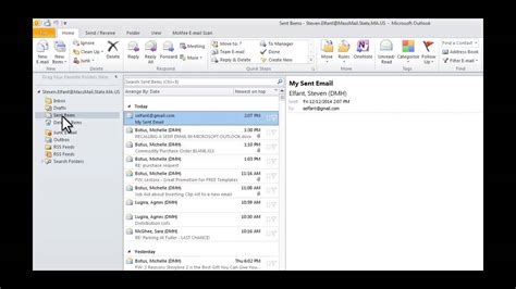 Instructions For Recalling Sent Mail In Outlook 2010 And Outlook 2013 YouTube