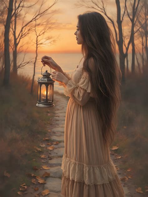 Ai产生的 女士 灯笼 Pixabay上的免费图片