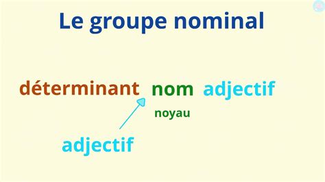 Les Accords Dans Le Groupe Nominal Cm1 Cm2 Maître Lucas