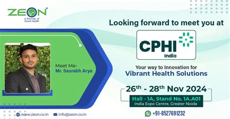 Saurabh Arya On Linkedin Cphlindia2024 Cphi Pmec Nutraceuticals