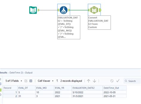 Concat String Columns To Create A Date Variable Alteryx Community