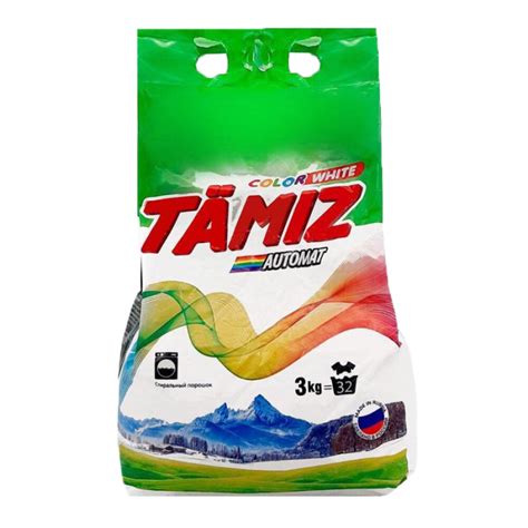 Стиральный порошок 3 кг TAMIZ автомат колор купить в интернет-магазине ...