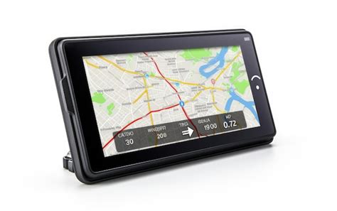 Premium Photo Amazing Pretty Gps Navigation System Isolated On White Background