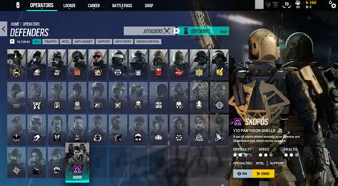 Rainbow Six Siege Lista Completa De Atacantes Y Defensores En El Año