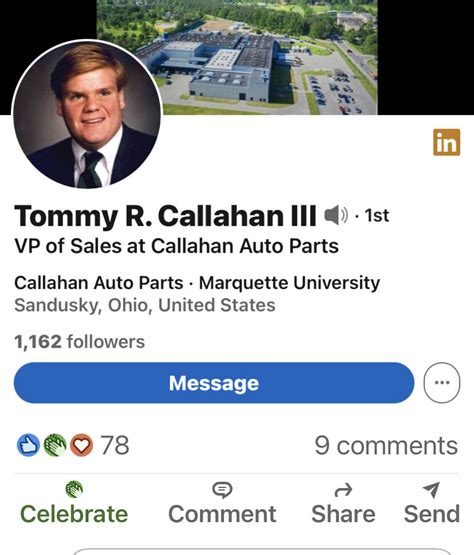Michael B Clegg On Linkedin Tommyboy
