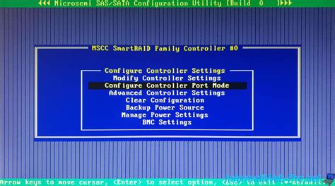 Configure The Adaptec Smartraid 3154 8i8e Controller In Hba Mode To Expose Your Physical Disks