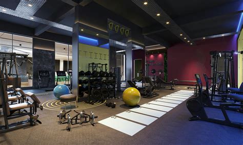 Empty Gym Photography Spacious Well Lit Empty Gym With Special