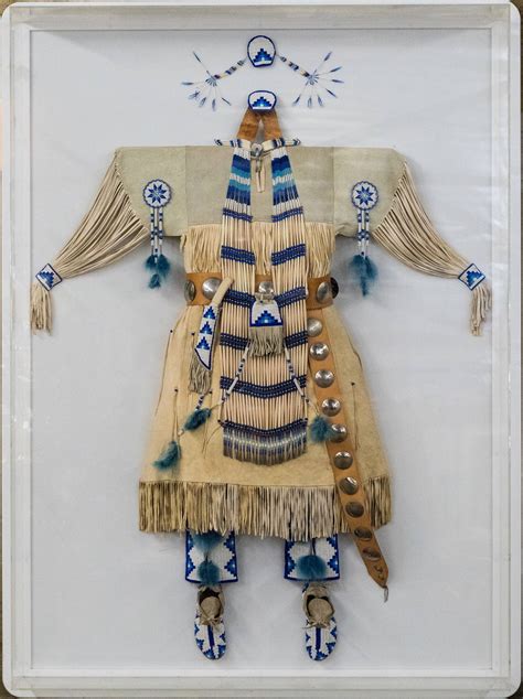 Hopi Wedding Dress In Acrylic Case Auction