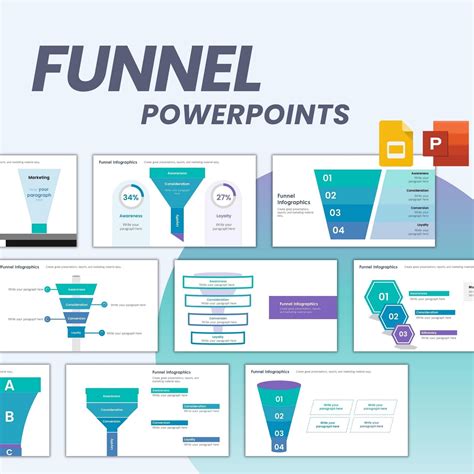 Funnel Charts Powerpoint Fully Editable Templates Funnel Infographic Powerpoint Templates
