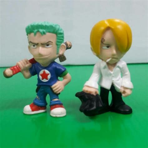 โมเดล วันพีช ซันจิ และ โซโร งาน Sd Shopee Thailand