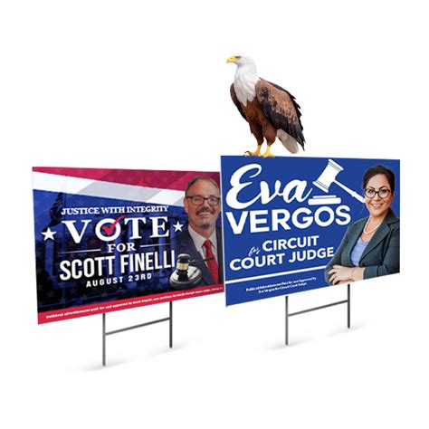 Custom Political Yard Signs Fast And Affordable Printing