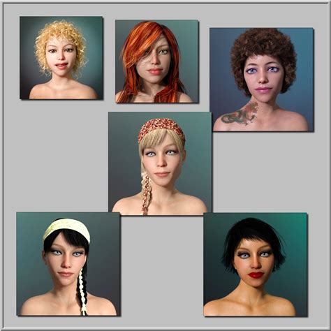 Face Morphs For GF D Figure Assets Nemesis S