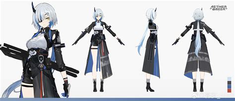 Mek Aether Gazer Absurdres Concept Art Highres 1girl A Pose Baize Aether Gazer