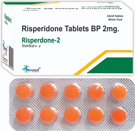 Risperidone Tablets Ip 2mg At ₹ 59stripe रिसपेरीडोन टैबलेट In Nagpur