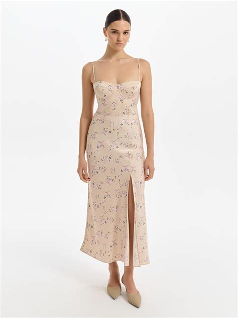 Платье бюстье с открытой спиной 4255622526 61 купить в интернет магазине Love Republic по цене