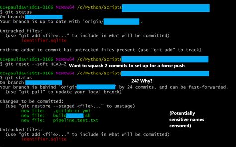 Strange Result Of Git Reset Soft Head Stack Overflow