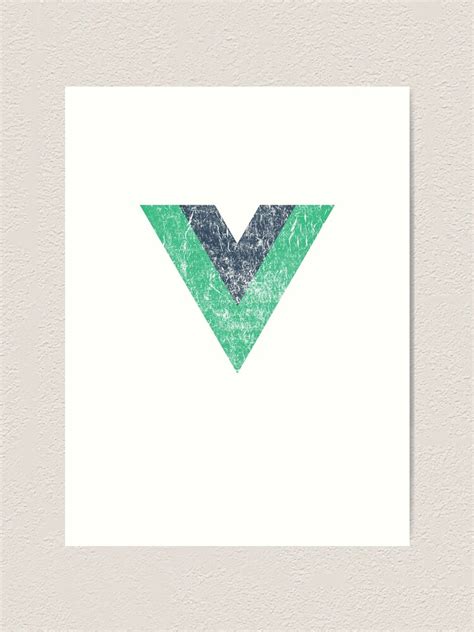 Vintage Vue Vuejs Vuejs Javascript Framework Art Print For Sale By