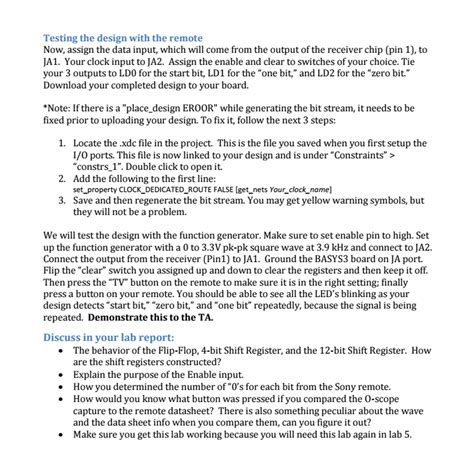 Sequential Circuits Sequence Recognizer Please Do