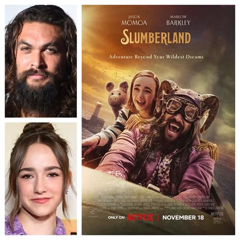 Exclusive Marlow Barkley And Jason Momoa Talk Netflixs Slumberland