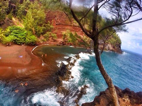 Red Sand Beach
