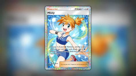 Misty 267 ⭐⭐ Genetic Apex • Pokémon Tcg Pocket