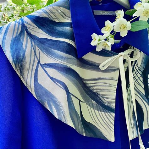 Воротничок батик натуральный шелк ручная роспись в интернет магазине на Ярмарке Мастеров