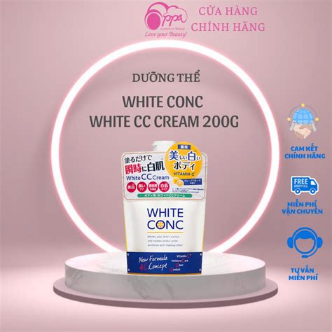 White Conc White Cc Cream 200g Shopee Malaysia