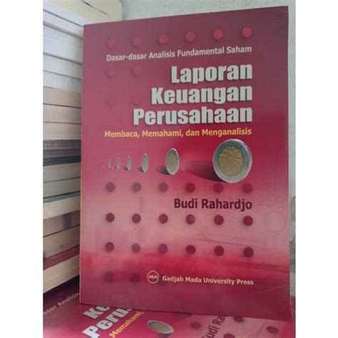 Jual Buku Original Dasar Dasar Analisis Fundamental Saham Laporan
